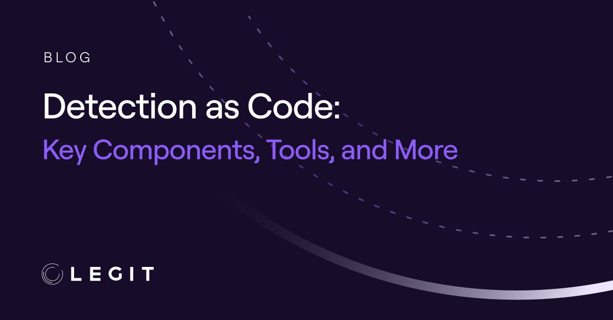 Detection As Code Key Components Tools And More